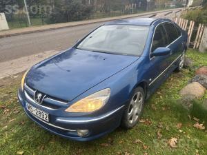 Blue Peugeot 607 2005 in Cesis, with an engine capacity of 2.20 L and mileage of 300 thousand km for 500 €, photo 5 on AUTOMOTO.COM.LV