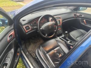 Blue Peugeot 607 2005 in Cesis, with an engine capacity of 2.20 L and mileage of 300 thousand km for 500 €, photo 6 on AUTOMOTO.COM.LV