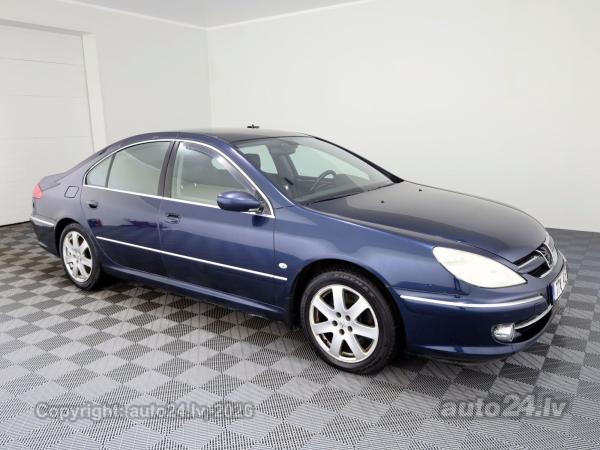 Blue Peugeot 607 2005 in Tallinn, with an engine capacity of 2.20 L and mileage of 441 thousand km for 699 €, photo 1 on AUTOMOTO.COM.LV