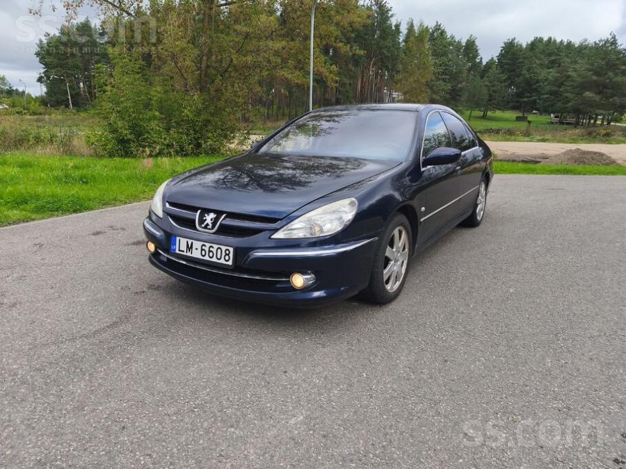 Zils Peugeot 607 2005 Daugavpils, ar dzinēja tilpumu 2.20 L un nobraukumu 297 tūkst. km par 1950 €, foto 3 vietnē AUTOMOTO.COM.LV