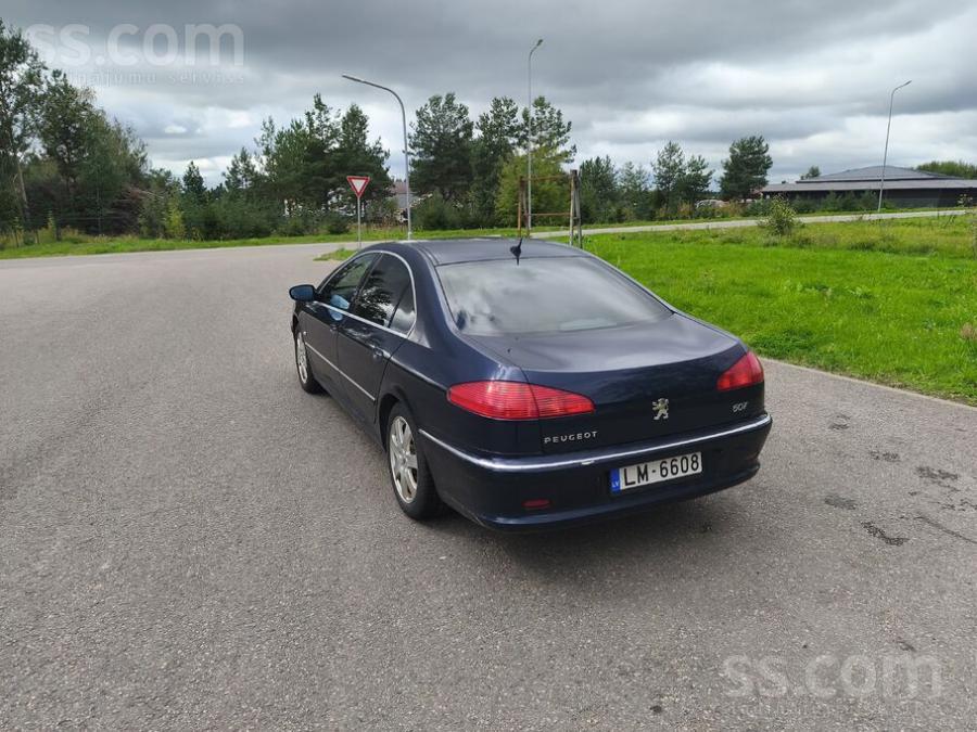 Zils Peugeot 607 2005 Daugavpils, ar dzinēja tilpumu 2.20 L un nobraukumu 297 tūkst. km par 1950 €, foto 7 vietnē AUTOMOTO.COM.LV