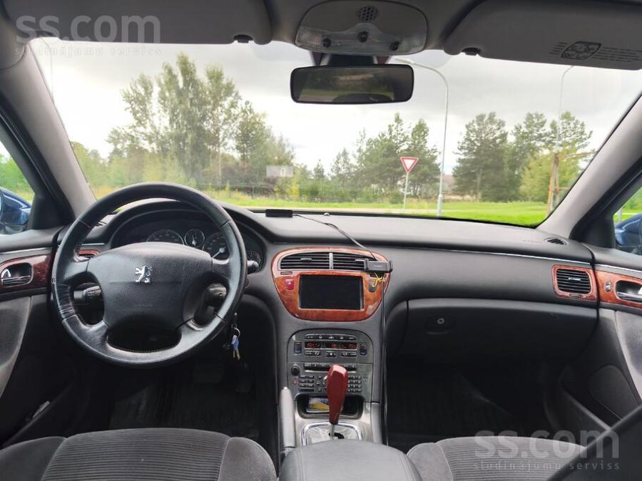 Zils Peugeot 607 2005 Daugavpils, ar dzinēja tilpumu 2.20 L un nobraukumu 297 tūkst. km par 1950 €, foto 8 vietnē AUTOMOTO.COM.LV