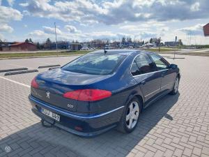 Blue Peugeot 607 2006 in Klaipeda, with an engine capacity of 2.72 L and mileage of 305 thousand km for 1800 €, photo 4 on AUTOMOTO.COM.LV