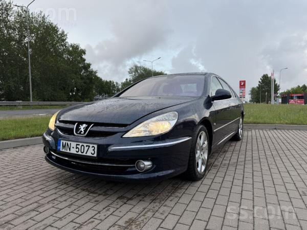 Blue Peugeot 607 2010 in Riga, with an engine capacity of 2.70 L and mileage of 282 thousand km for 990 €, photo 1 on AUTOMOTO.COM.LV