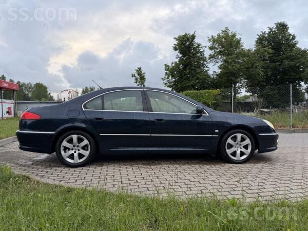 Blue Peugeot 607 2010 in Riga, with an engine capacity of 2.70 L and mileage of 282 thousand km for 990 €, photo 6 on AUTOMOTO.COM.LV