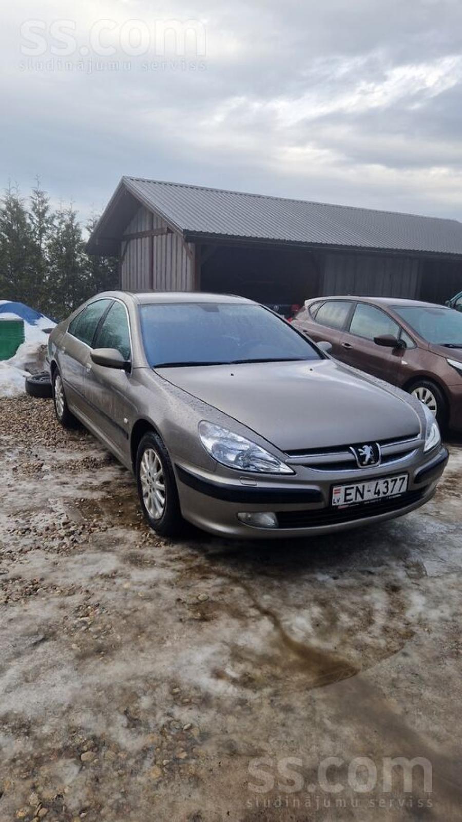 Brūns Peugeot 607 2002 Tukums, ar dzinēja tilpumu 2.20 L un nobraukumu 211 tūkst. km par 1300 €, foto 1 vietnē AUTOMOTO.COM.LV