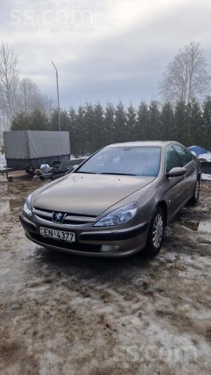 Brūns Peugeot 607 2002 Tukums, ar dzinēja tilpumu 2.20 L un nobraukumu 211 tūkst. km par 1300 €, foto 2 vietnē AUTOMOTO.COM.LV