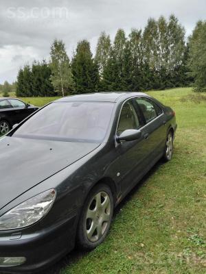 Green Peugeot 607 2004 in Madona, with an engine capacity of 3.00 L and mileage of 0 thousand km for 690 €, photo 4 on AUTOMOTO.COM.LV