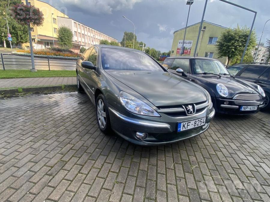 Зеленый Пежо 607 2005 в Рига, объемом двигателя 2.70 л и пробегом 0 тыс. км за 1150 €, фото 3 на AUTOMOTO.COM.LV