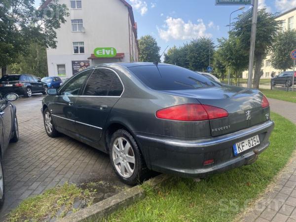 Zaļš Peugeot 607 2005 Rīga, ar dzinēja tilpumu 2.70 L un nobraukumu 322 tūkst. km par 950 €, foto 3 vietnē AUTOMOTO.COM.LV