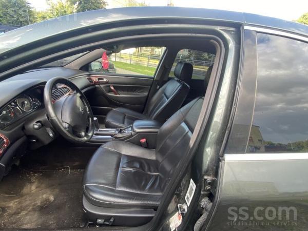 Zaļš Peugeot 607 2005 Rīga, ar dzinēja tilpumu 2.70 L un nobraukumu 322 tūkst. km par 950 €, foto 5 vietnē AUTOMOTO.COM.LV