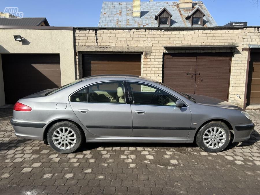 Grey Peugeot 607 2001 in Kaunas, with an engine capacity of 2.20 L and mileage of 254 thousand km for 1250 €, photo 2 on AUTOMOTO.COM.LV