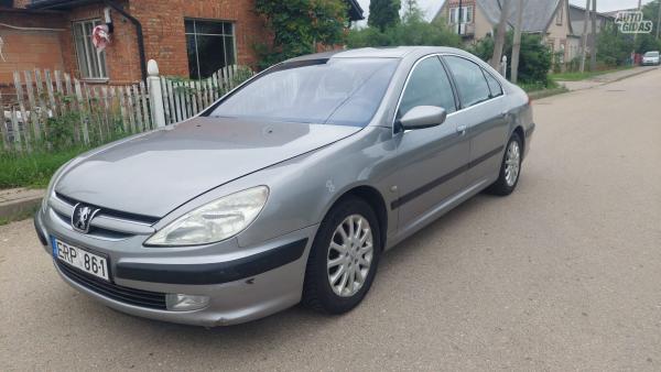 Pelēks Peugeot 607 2001 Alīta, ar dzinēja tilpumu 2.20 L un nobraukumu 270 tūkst. km par 750 €, foto 1 vietnē AUTOMOTO.COM.LV