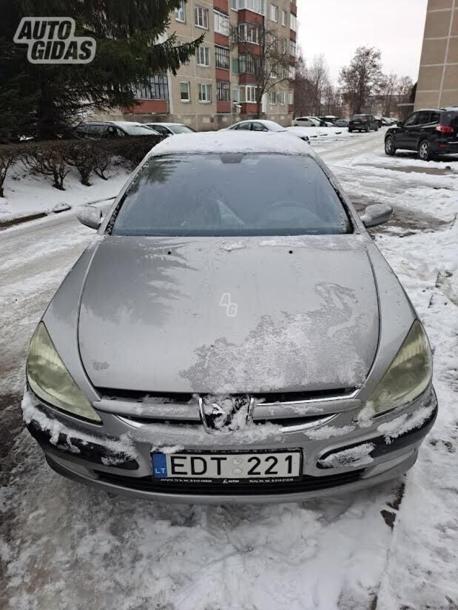 Pelēks Peugeot 607 2002 Alīta, ar dzinēja tilpumu 2.20 L un nobraukumu 370 tūkst. km par 800 €, foto 1 vietnē AUTOMOTO.COM.LV