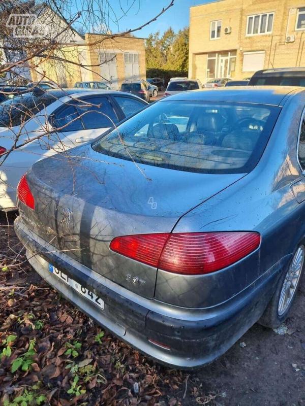 Pelēks Peugeot 607 2003 Kauņa, ar dzinēja tilpumu 2.20 L un nobraukumu 345 tūkst. km par 400 €, foto 2 vietnē AUTOMOTO.COM.LV