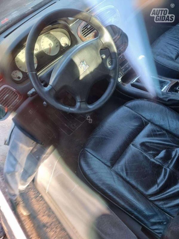Pelēks Peugeot 607 2003 Kauņa, ar dzinēja tilpumu 2.20 L un nobraukumu 345 tūkst. km par 400 €, foto 8 vietnē AUTOMOTO.COM.LV