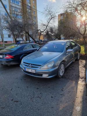 Pelēks Peugeot 607 2003 Kauņa, ar dzinēja tilpumu 2.20 L un nobraukumu 345 tūkst. km par 400 €, foto 2 vietnē AUTOMOTO.COM.LV