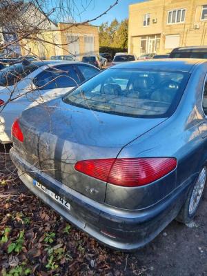 Pelēks Peugeot 607 2003 Kauņa, ar dzinēja tilpumu 2.20 L un nobraukumu 345 tūkst. km par 400 €, foto 4 vietnē AUTOMOTO.COM.LV