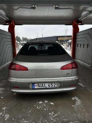 Pelēks Peugeot 607 2003 Viļņa, ar dzinēja tilpumu 2.20 L un nobraukumu 448 tūkst. km par 1200 €, foto 3 vietnē AUTOMOTO.COM.LV