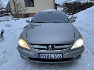 Pelēks Peugeot 607 2003 Viļņa, ar dzinēja tilpumu 2.20 L un nobraukumu 448 tūkst. km par 1200 €, foto 8 vietnē AUTOMOTO.COM.LV
