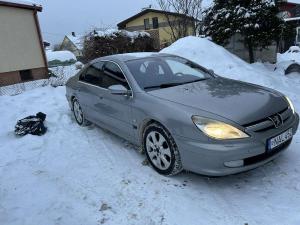 Pelēks Peugeot 607 2003 Viļņa, ar dzinēja tilpumu 2.20 L un nobraukumu 448 tūkst. km par 1200 €, foto 9 vietnē AUTOMOTO.COM.LV
