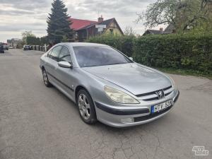 Grey Peugeot 607 2004 in Klaipeda, with an engine capacity of 2.20 L and mileage of 218 thousand km for 550 €, photo 4 on AUTOMOTO.COM.LV