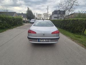 Grey Peugeot 607 2004 in Klaipeda, with an engine capacity of 2.20 L and mileage of 218 thousand km for 550 €, photo 7 on AUTOMOTO.COM.LV