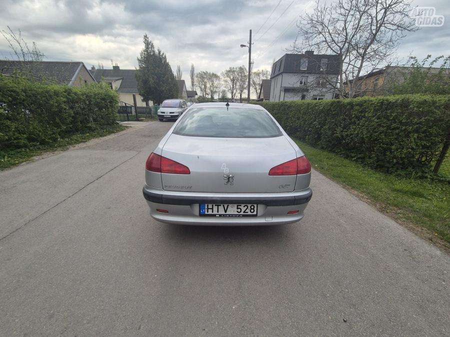 Grey Peugeot 607 2004 in Klaipeda, with an engine capacity of 2.20 L and mileage of 218 thousand km for 550 €, photo 7 on AUTOMOTO.COM.LV