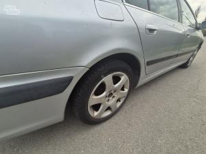 Grey Peugeot 607 2004 in Klaipeda, with an engine capacity of 2.20 L and mileage of 218 thousand km for 550 €, photo 14 on AUTOMOTO.COM.LV