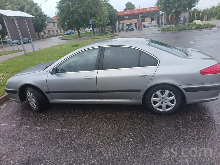 Pelēks Peugeot 607 2004 Jēkabpils, ar dzinēja tilpumu 2.20 L un nobraukumu 301 tūkst. km par 1650 €, foto 4 vietnē AUTOMOTO.COM.LV