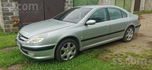 Серый Пежо 607 2004 в Тукумс, объемом двигателя 2.20 л и пробегом 247 тыс. км за 600 €, фото  на AUTOMOTO.COM.LV