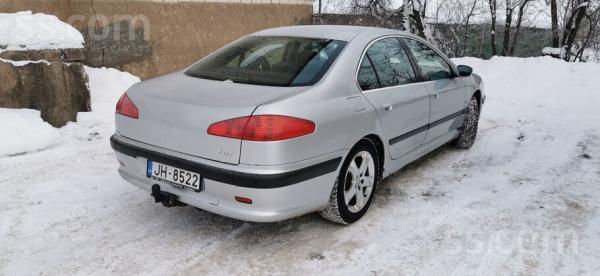 Grey Peugeot 607 2004 in Tukums, with an engine capacity of 2.20 L and mileage of 242 thousand km for 1800 €, photo 2 on AUTOMOTO.COM.LV