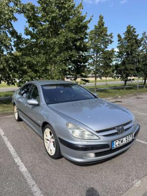 Pelēks Peugeot 607 2005 Kauņa, ar dzinēja tilpumu 2.23 L un nobraukumu 3 tūkst. km par 599 €, foto  vietnē AUTOMOTO.COM.LV