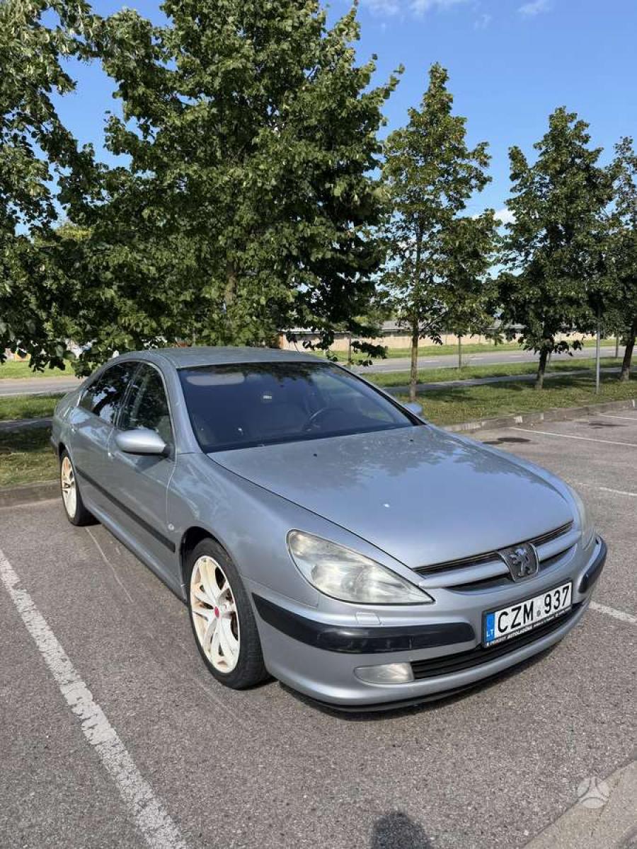 Grey Peugeot 607 2005 in Kaunas, with an engine capacity of 2.23 L and mileage of 3 thousand km for 599 €, photo 1 on AUTOMOTO.COM.LV