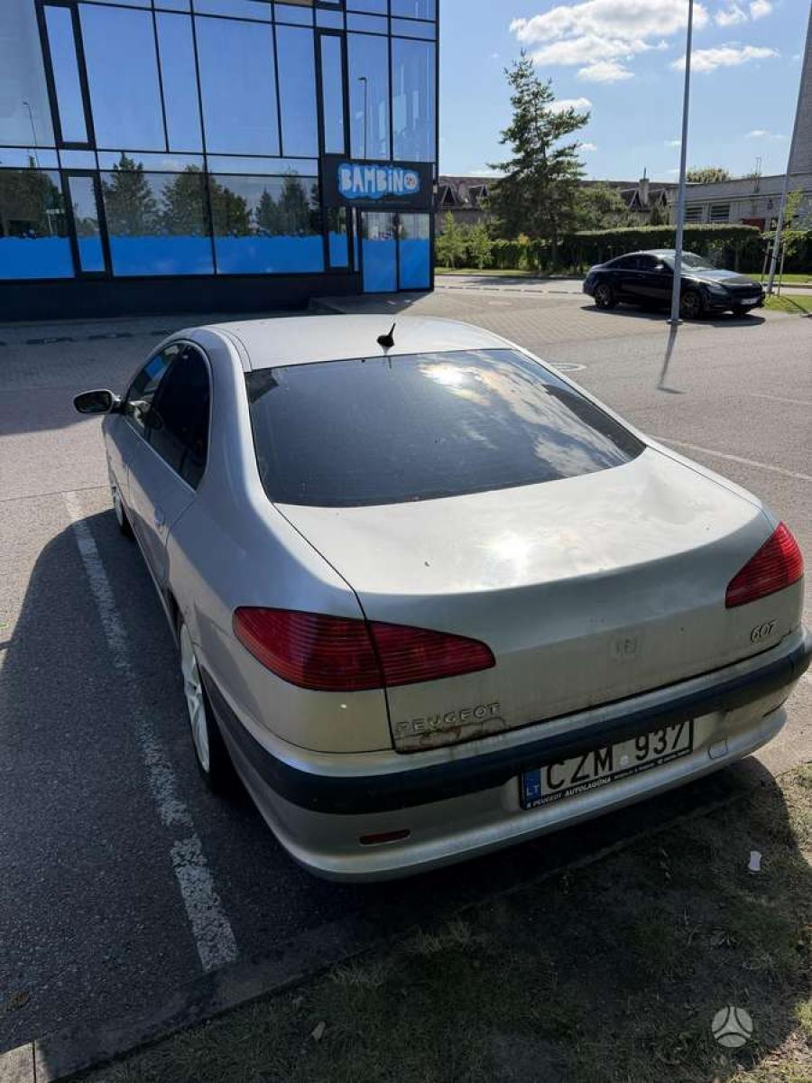 Grey Peugeot 607 2005 in Kaunas, with an engine capacity of 2.23 L and mileage of 3 thousand km for 599 €, photo 7 on AUTOMOTO.COM.LV