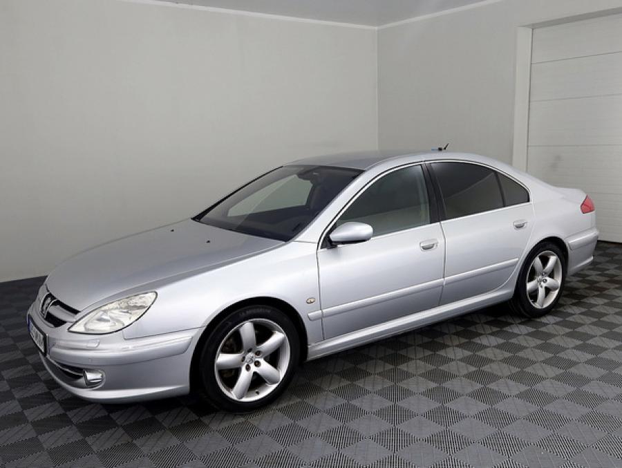Grey Peugeot 607 2007 in Tallinn, with an engine capacity of 2.70 L and mileage of 209 thousand km for 1199 €, photo 3 on AUTOMOTO.COM.LV