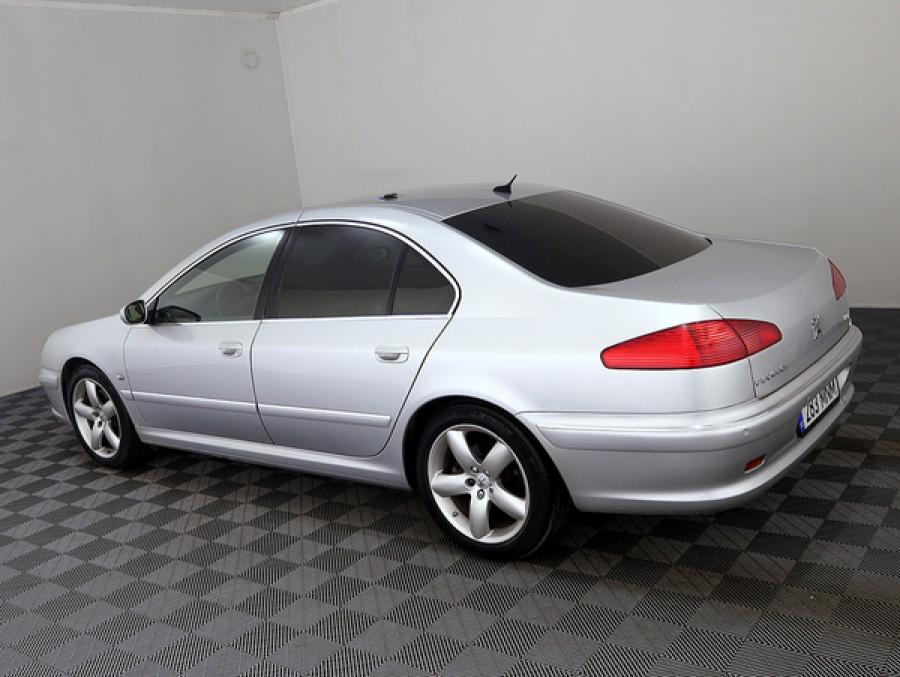 Grey Peugeot 607 2007 in Tallinn, with an engine capacity of 2.70 L and mileage of 209 thousand km for 1199 €, photo 5 on AUTOMOTO.COM.LV