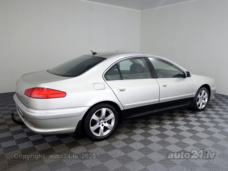 Grey Peugeot 607 2008 in Tallinn, with an engine capacity of 2.70 L and mileage of 199 thousand km for 899 €, photo 4 on AUTOMOTO.COM.LV