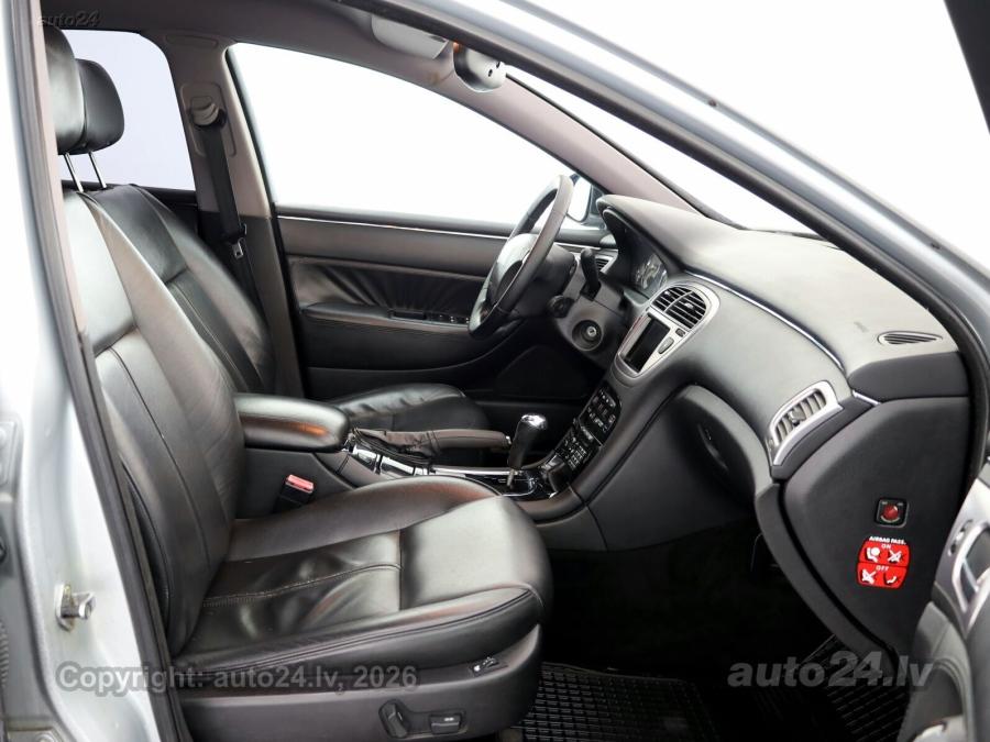 Grey Peugeot 607 2010 in Tallinn, with an engine capacity of 2.70 L and mileage of 273 thousand km for 999 €, photo 7 on AUTOMOTO.COM.LV