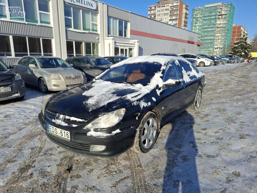 Peugeot 607 2001 in Vilnius, with an engine capacity of 2.20 L and mileage of 400 thousand km for 790 €, photo 1 on AUTOMOTO.COM.LV