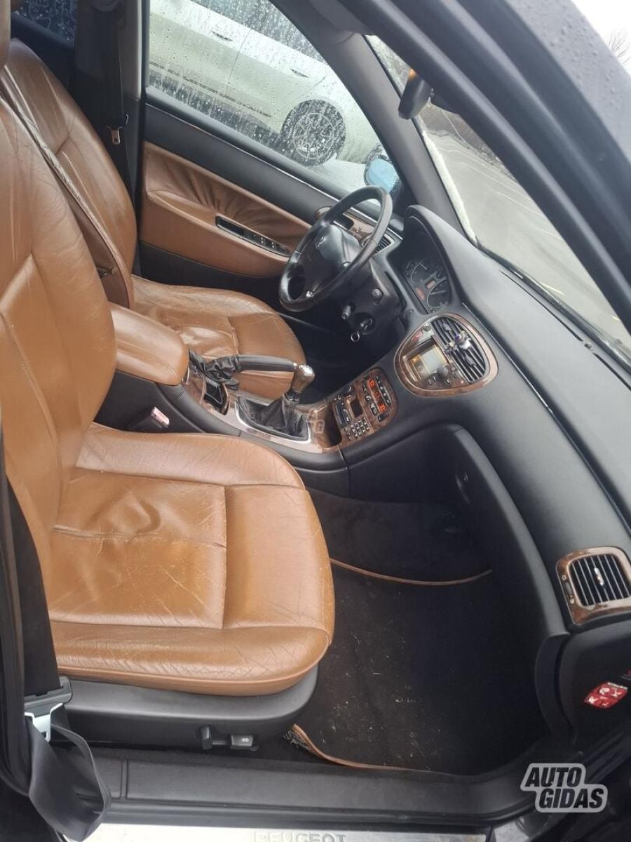 Peugeot 607 2001 in Vilnius, with an engine capacity of 2.20 L and mileage of 400 thousand km for 790 €, photo 9 on AUTOMOTO.COM.LV
