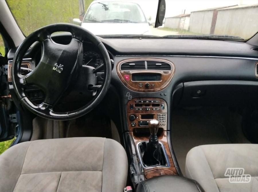 Пежо 607 2001 в Шяуляй, объемом двигателя 2.20 л и пробегом 285 тыс. км за 850 €, фото 9 на AUTOMOTO.COM.LV