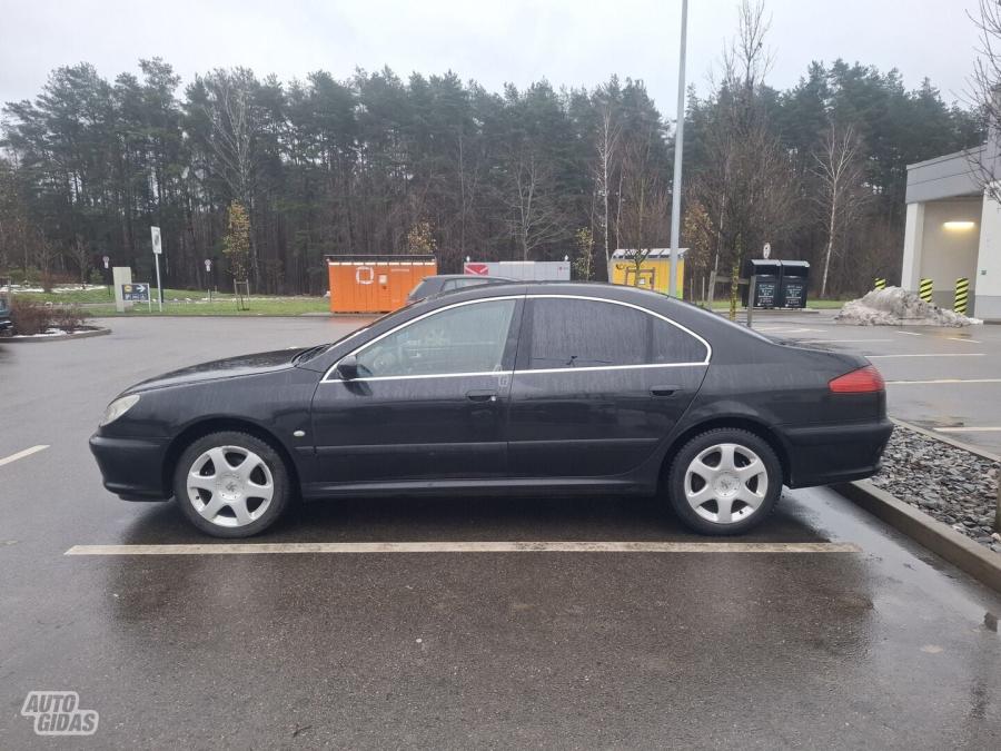 Peugeot 607 2002 Viļņa, ar dzinēja tilpumu 2.20 L un nobraukumu 360 tūkst. km par 890 €, foto 7 vietnē AUTOMOTO.COM.LV