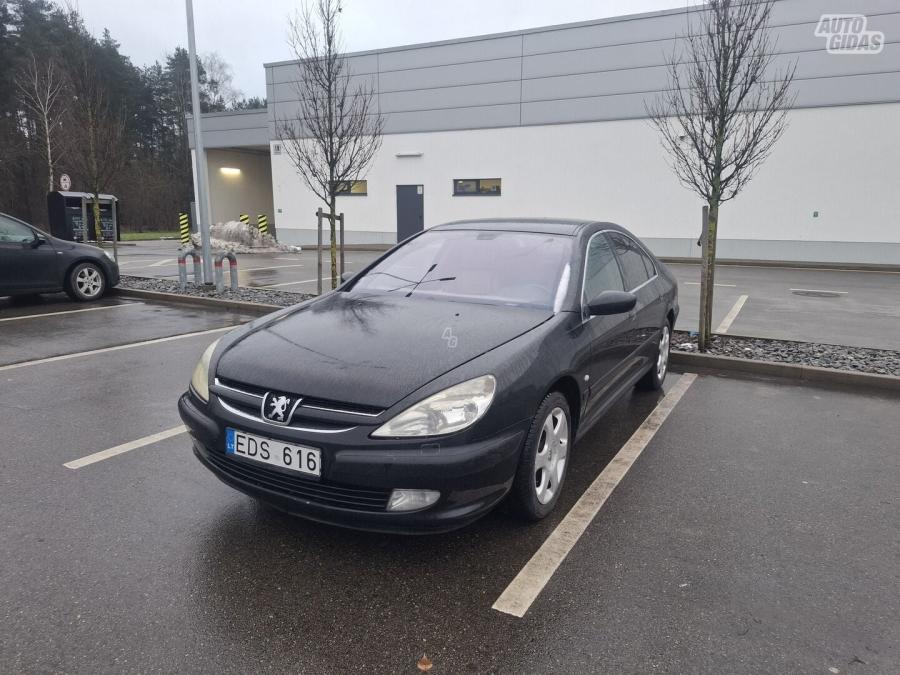 Peugeot 607 2002 Viļņa, ar dzinēja tilpumu 2.20 L un nobraukumu 360 tūkst. km par 890 €, foto 8 vietnē AUTOMOTO.COM.LV