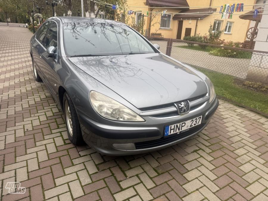 Peugeot 607 2004 in Vilnius, with an engine capacity of 2.20 L and mileage of 250 thousand km for 350 €, photo 1 on AUTOMOTO.COM.LV