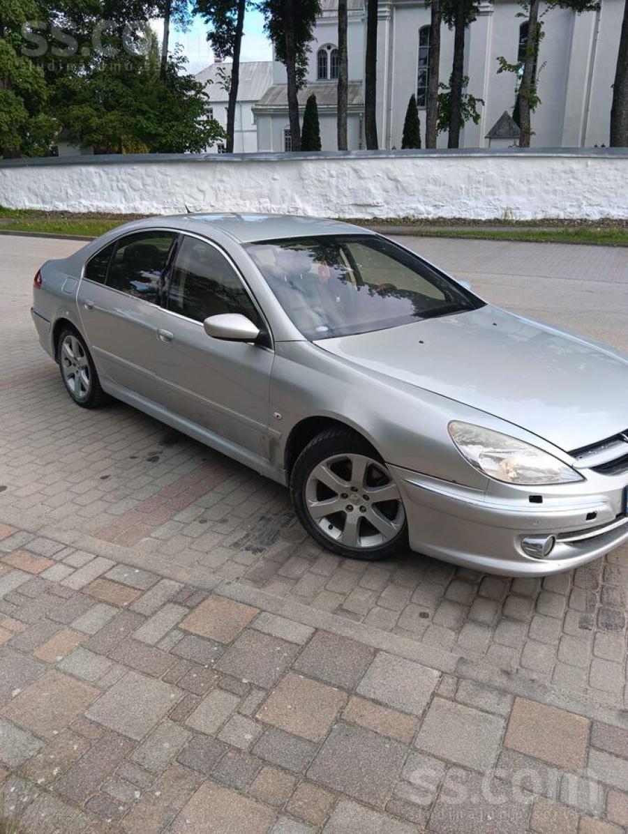 Peugeot 607 2009 in Rezekne, with an engine capacity of 2.00 L and mileage of 315 thousand km for 1450 €, photo 4 on AUTOMOTO.COM.LV