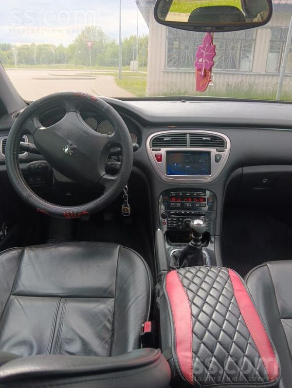 Peugeot 607 2009 in Rezekne, with an engine capacity of 2.00 L and mileage of 315 thousand km for 1450 €, photo 7 on AUTOMOTO.COM.LV