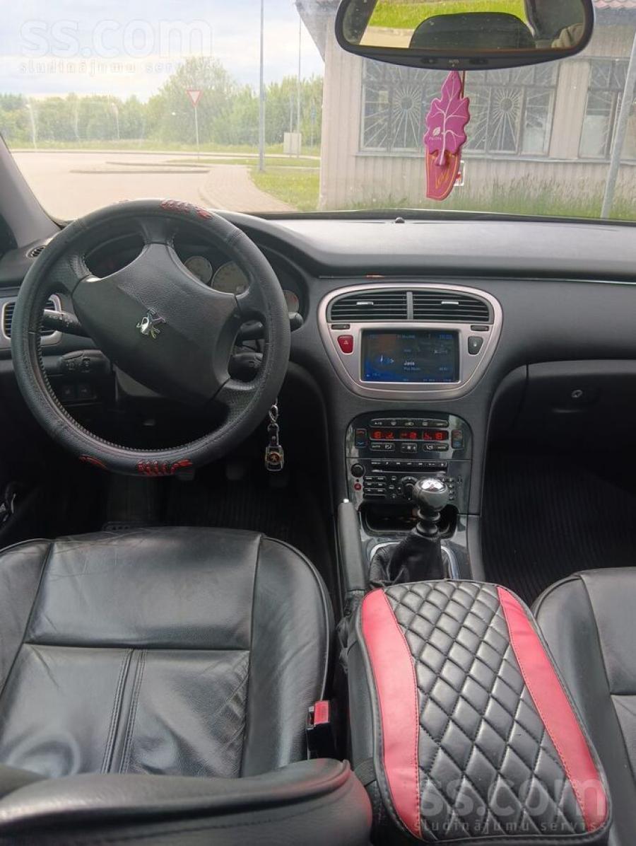 Peugeot 607 2009 in Rezekne, with an engine capacity of 2.00 L and mileage of 315 thousand km for 1450 €, photo 8 on AUTOMOTO.COM.LV