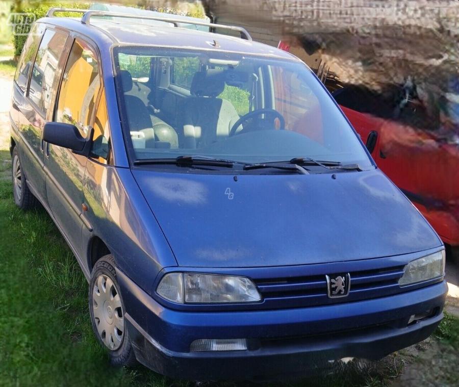 Zils Peugeot 806 1997 Klaipėda, ar dzinēja tilpumu 2.00 L un nobraukumu 450 tūkst. km par 750 €, foto 3 vietnē AUTOMOTO.COM.LV