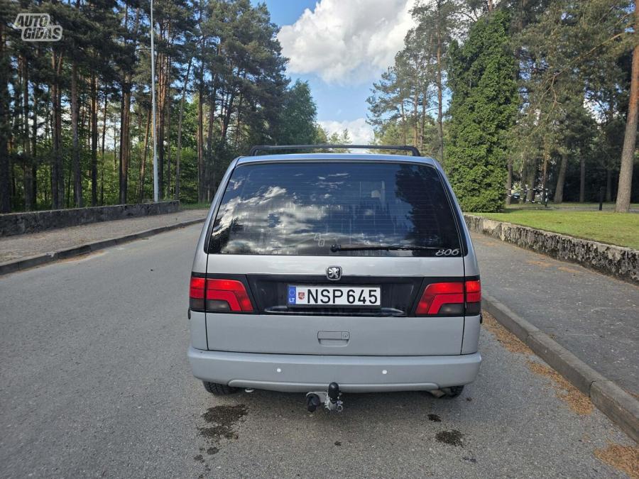 Пежо 806 2000 в Варена, объемом двигателя 2.00 л и пробегом 189 тыс. км за 820 €, фото 3 на AUTOMOTO.COM.LV